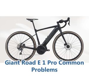Giant Road E+ 1 Pro Common Problems and Troubleshooting